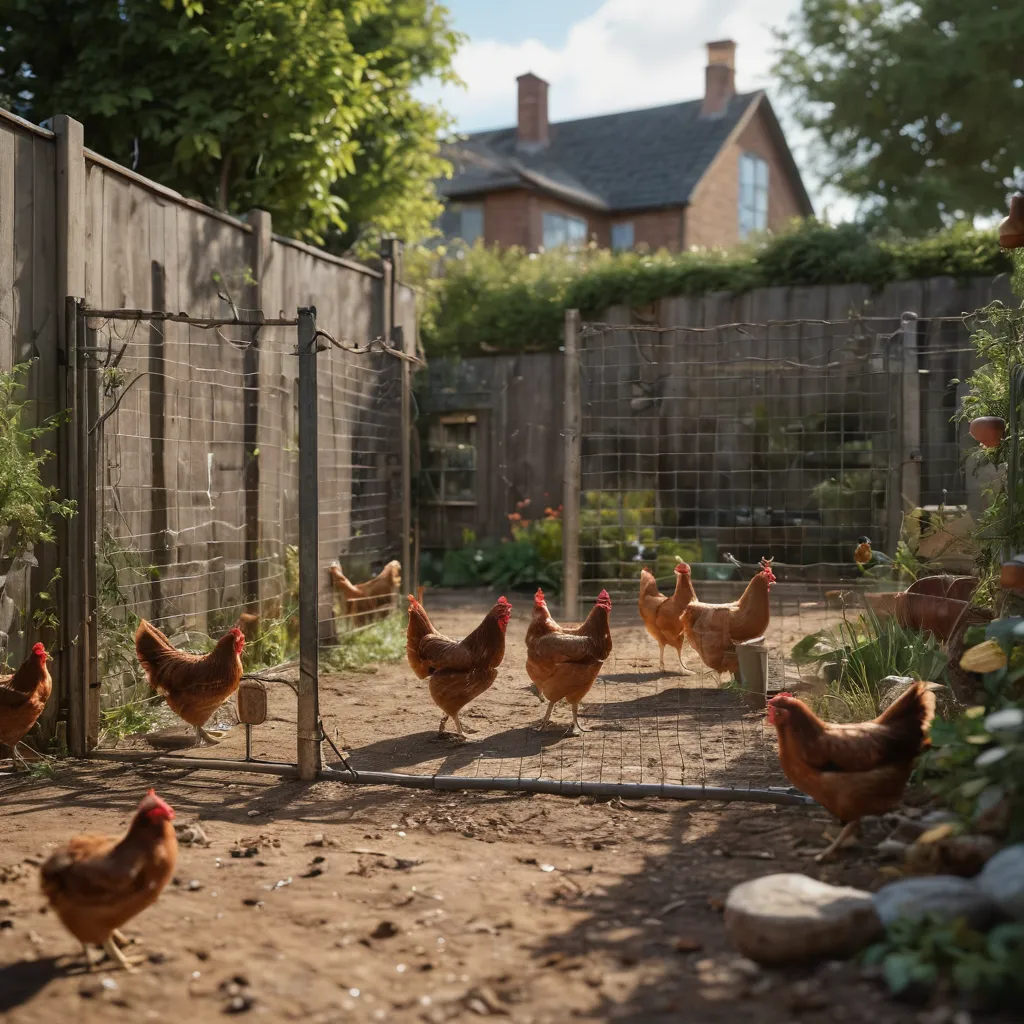 Designing a Secure Chicken Run for Optimal Safety