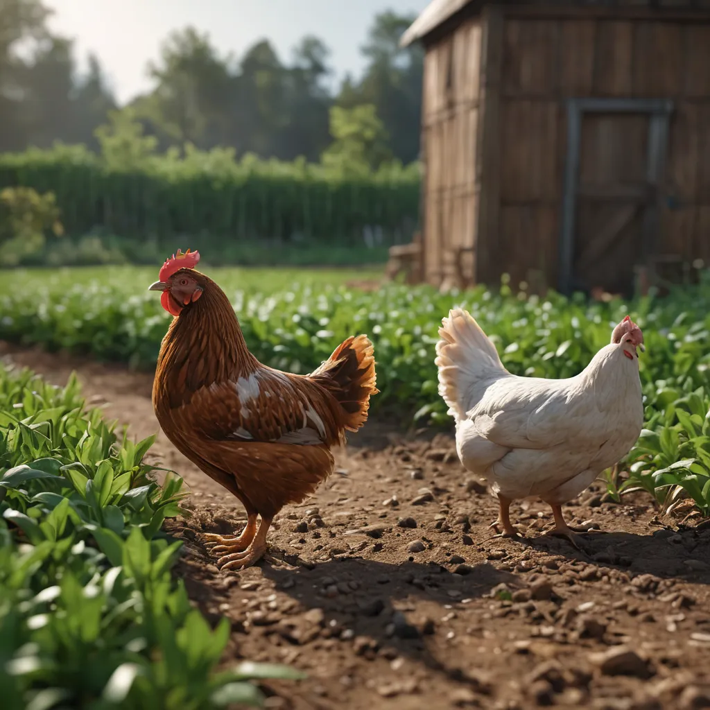 Nourishing Chickens: Sustainable Farming Practices