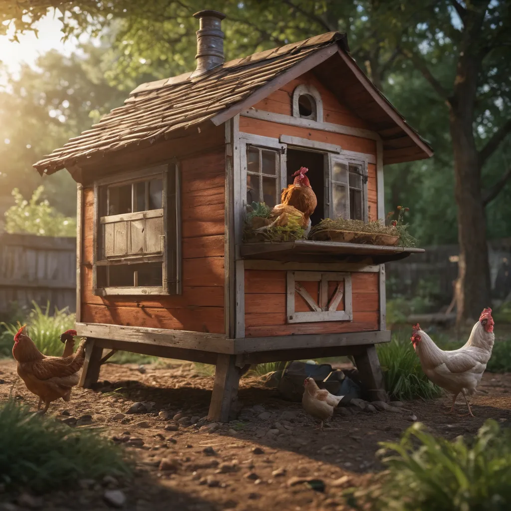 Designing an Efficient Chicken Coop with Three Nesting Boxes
