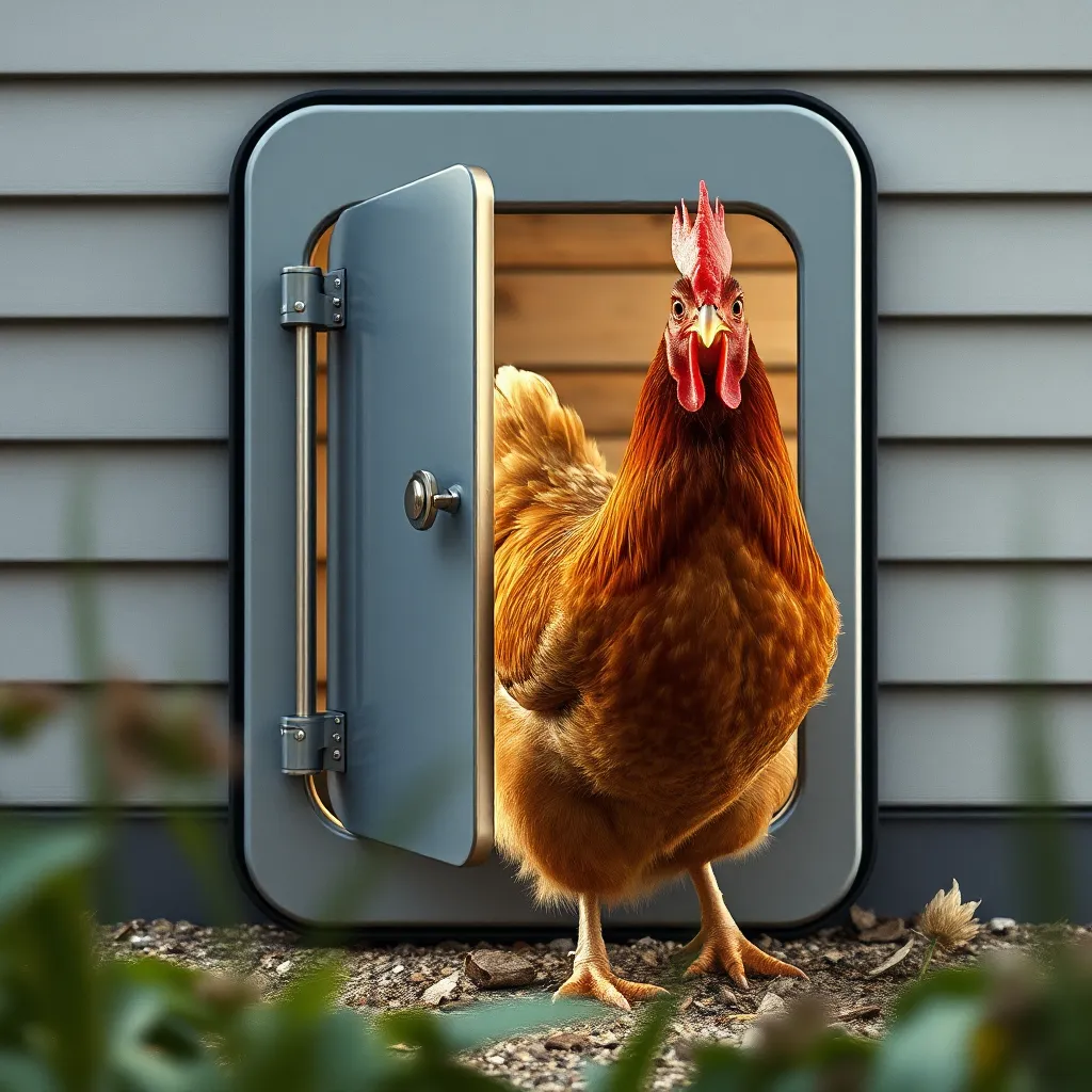 Discovering Automatic Chicken Doors: Functionality & Benefits
