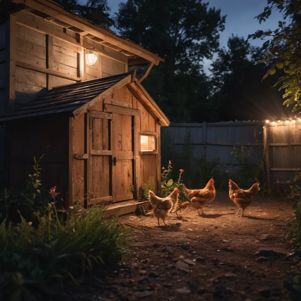 Enhancing Chicken Coops with Solar Lights and Timers