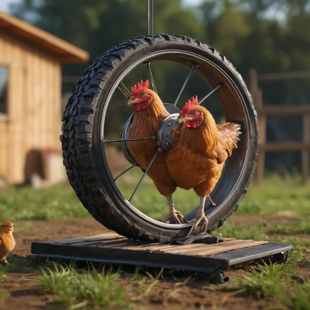 Innovative Chicken Tractor Wheel Lift for Poultry Care